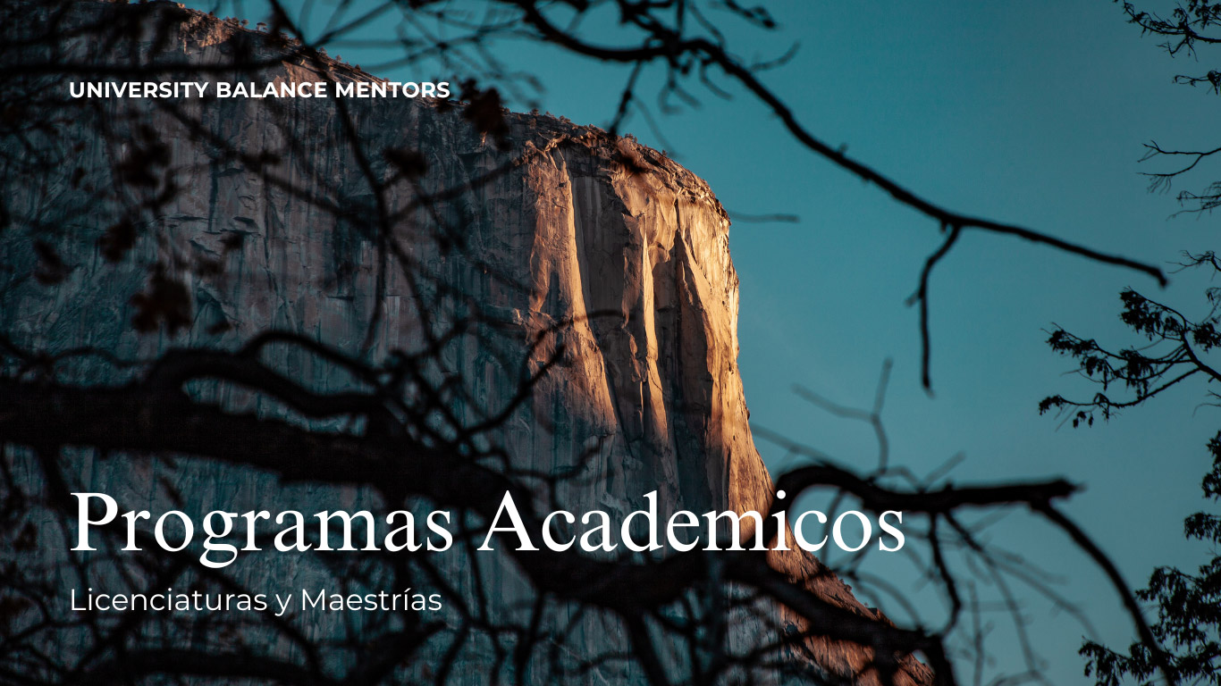 Programas Académicos - Balance Mentors